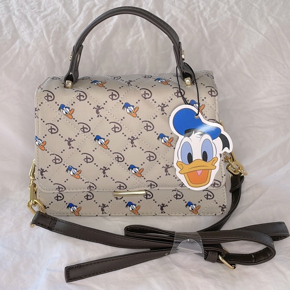 Disney | Bags | Nwt Authentic Disney Donald Duck Quilted Gorgeous Purse ...